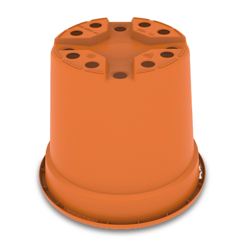 Macetas 13x11.5cm 1L Polipropileno Arcilla Serie CDA13 Inyectadas, ALBER